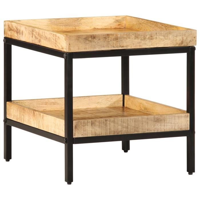 (Marron)Table basse,VIDAXL,Armoire d'appoint de salon 45x45x45cm Bois ...
