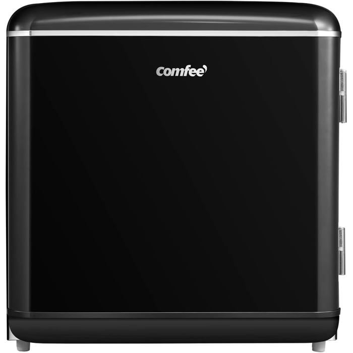 Comfee' RCD50BL2EURT(E) Mini Réfrigérateur Monoporte, 47L, Design Rétro, avec Compartiment ...