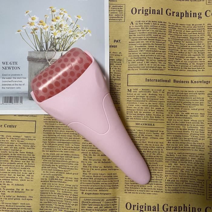 Rose Rouleau De Glace Pour Le Visage Outil De Lifting De La Peau