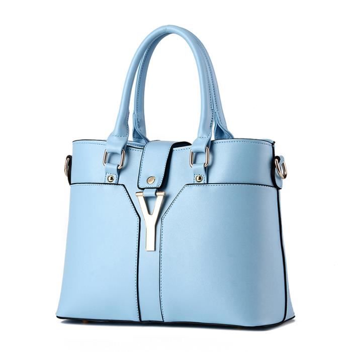 Go4U® Bandoulière Epaule Sac à Main Croisé Sacoche Y Pendentif Blue Sky ...