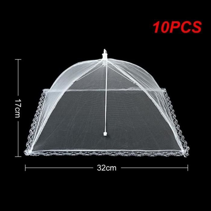 Cloche de service,Filet de protection anti-mouches pour cuisine,filet ...