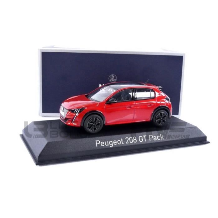 Voiture Miniature de Collection - NOREV 1/43 - PEUGEOT 208 GT - 2022 ...