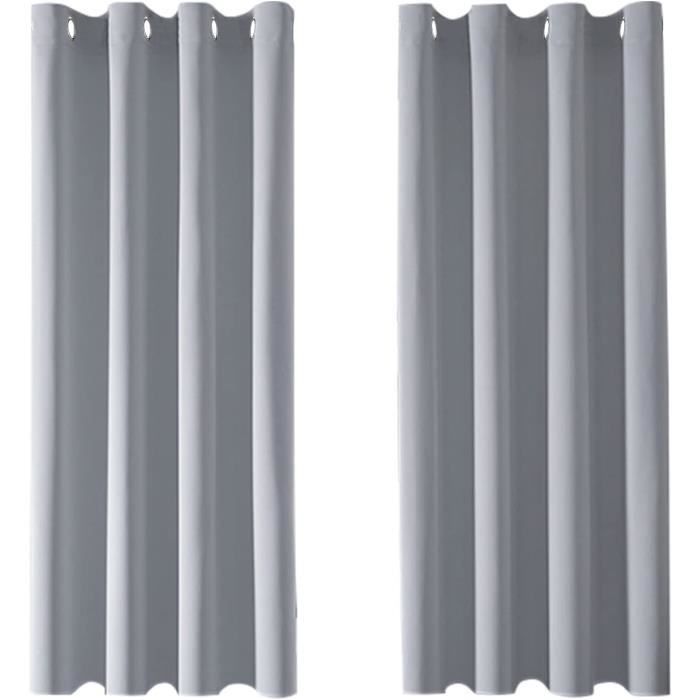 Rideau Occultant Thermiques 140x240 cm Vert Sauge Rideau Thermique ...