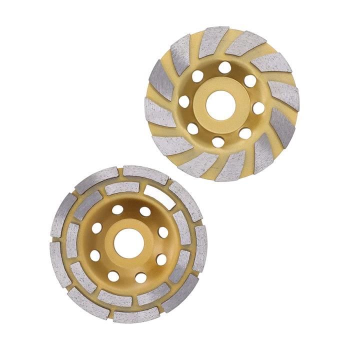 Disque de segment de diamant, facile à installer, conception de trou d ...