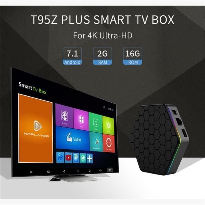 Android 7.1 Décodeur Stream Box Media Streamer - Box Multimedia avec ...