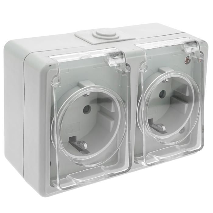 Base de surface étanche IP54 16A 250V avec double - Cdiscount Bricolage