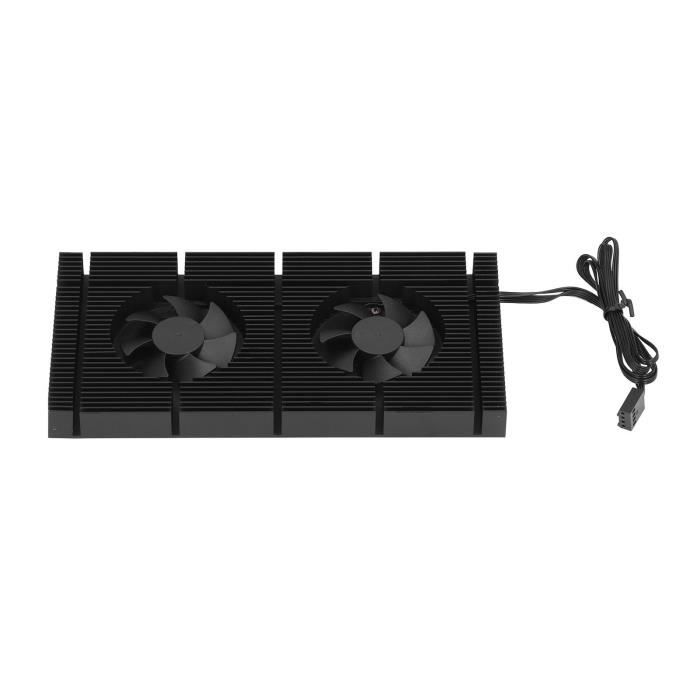 FAN-Refroidisseur Mémoire GPU Radiateur VRAM avec Ventilateur Dual PWM ...