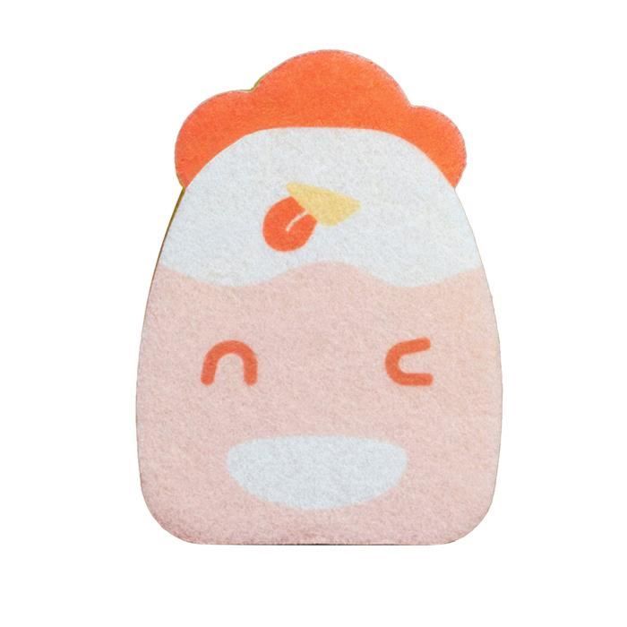 EJ.life Éponge à récurer Éponge de nettoyage Double face, Design de ...