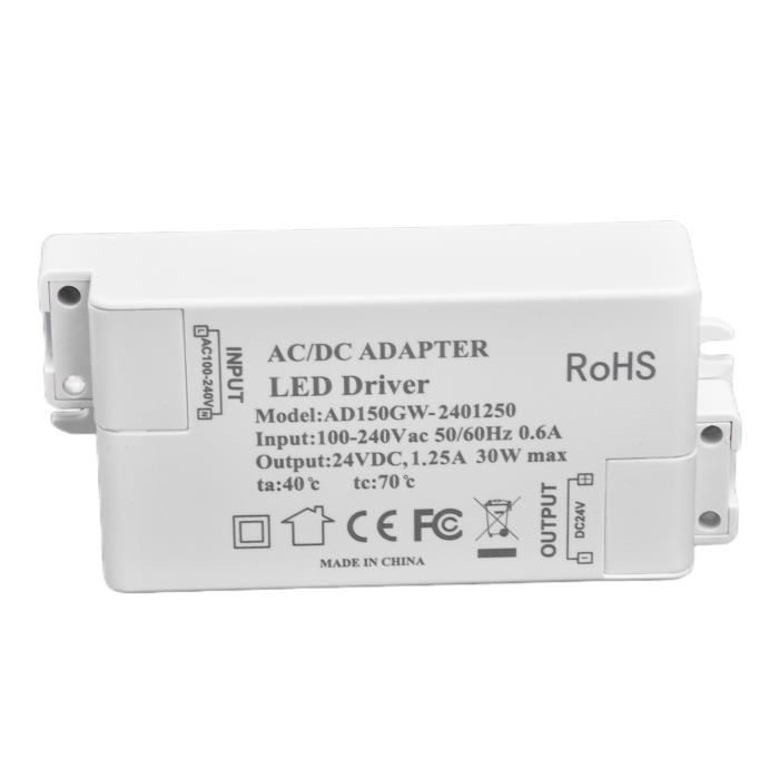 EJ.life LED Strip Light Transformer, LED Driver Professional LED Power ...