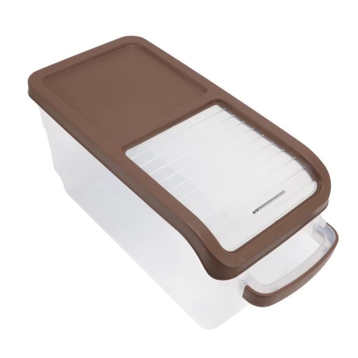 Fdit Boîte de stockage de riz Boîte de rangement transparente pour riz ...