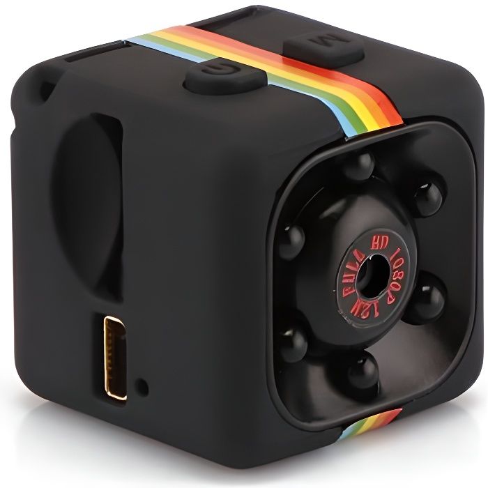 SQ11 Mini caméra HD 1080 P Caméra de Vision Nocturne Mini Caméscope D ...