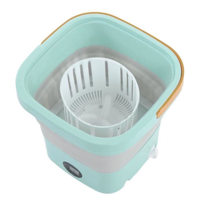 Qiilu machine à laver pliable Mini laveuse à seau portable 6L Machine à ...