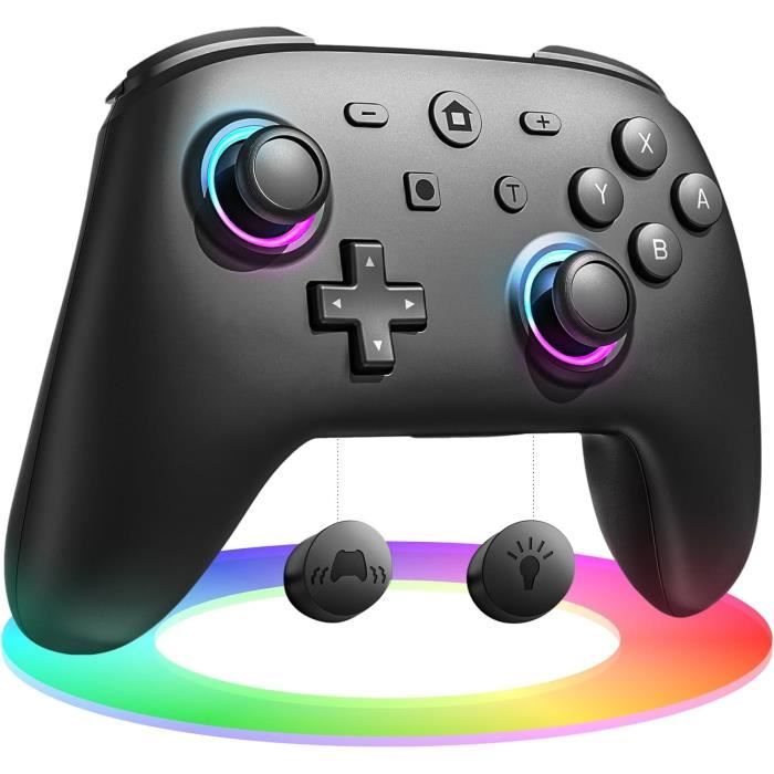 Manette Sans Fil Pour Switch,Upgraded Manette Sans Fil Pour Switch-Lite ...