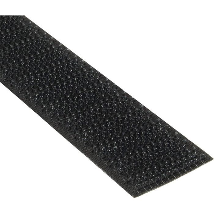 Bande De Crochet | Auto-Adhésive | Bande Scratch ( ) | Noir | 38 Mm X 3 ...