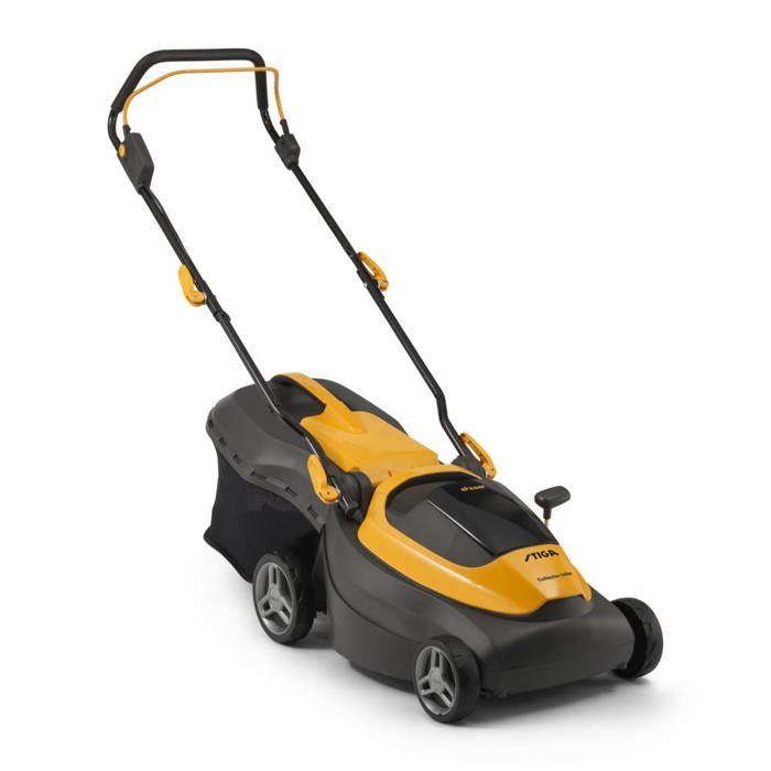 STIGA STIGA COLLECTOR 140E TONDEUSE À GAZON SANS FIL, 20 V, 38 CM, 40 L ...