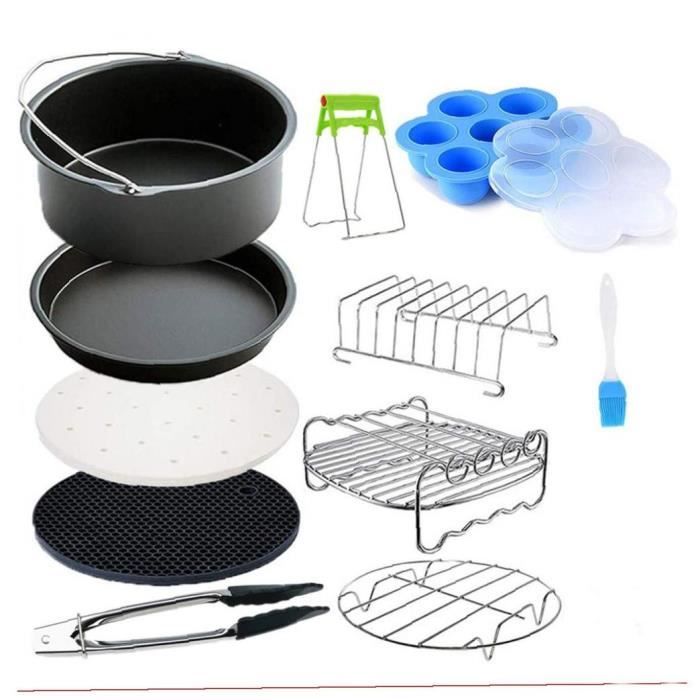 Cake Pan Air Fryer Accessoires Ensemble Plateau de cuisson Barcier de ...