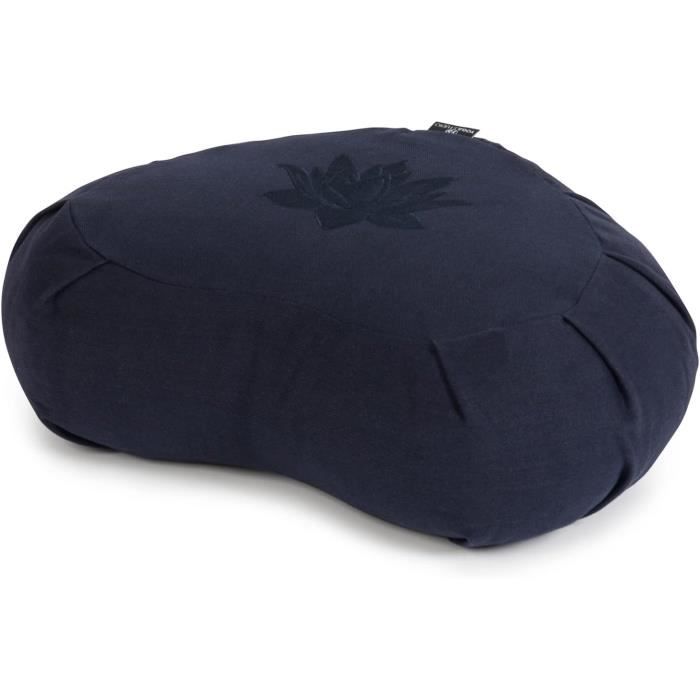 Lotus Crescent Zafu Pouf De Méditation Avec Housse En Coton Motif ...