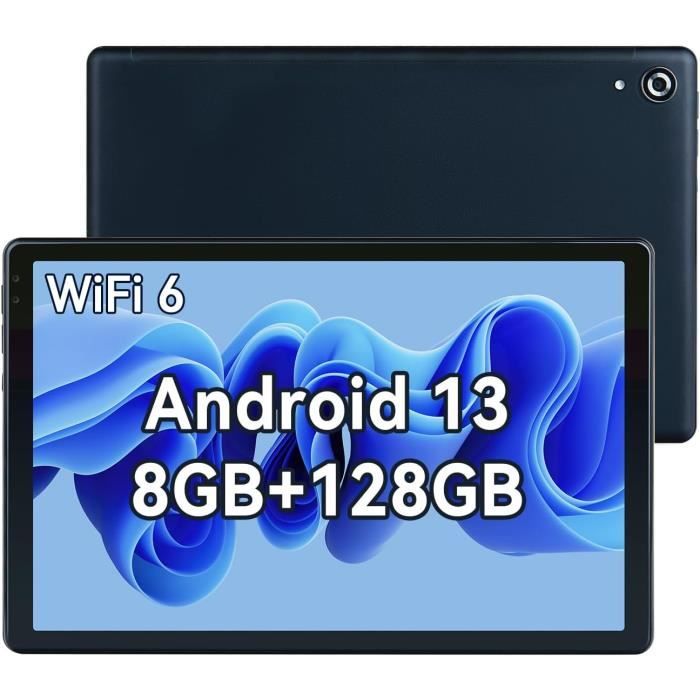 Tablette Tactile Android 13, 8Go Ram + 128Go Rom (1To Extensible) Octa ...