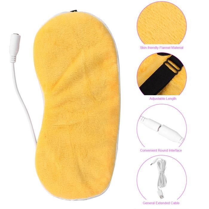 Électrique USB Chauffé Masque Pour Les Yeux, Chauffage Vapeur Fard À ...