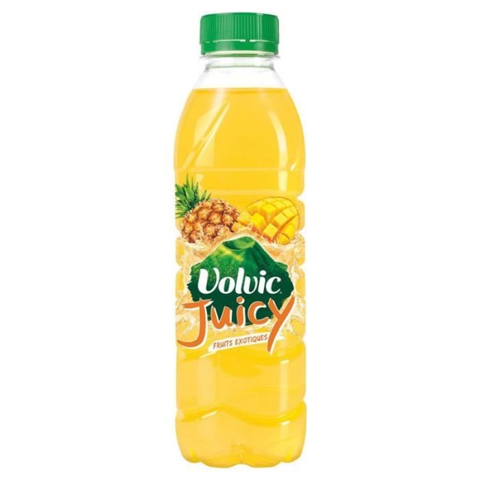 Volvic Juicy Exotique 50cl (pack de 24) - Cdiscount Au quotidien