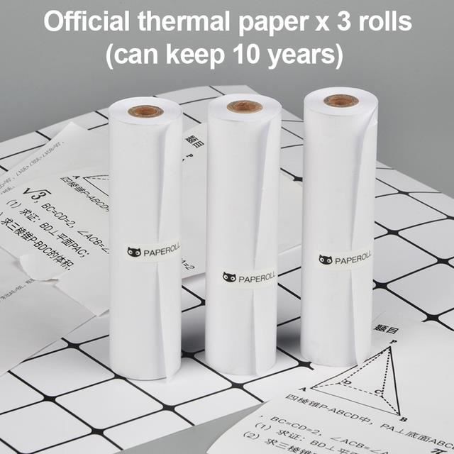 IMPRIMANTE,Official 10Y paper--papier thermique C1 Max pour imprimante ...