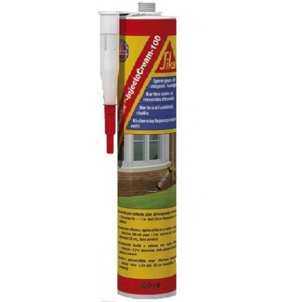 Crème d'injection - SIKA - SikaMur InjectoCream 100 - 600ml - Blanc ...