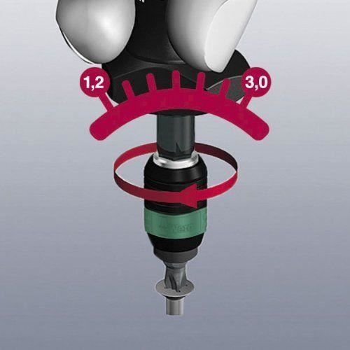 Wera Série 7400 Kraftform 05074716001 Tournevis dynamométrique à couple ...
