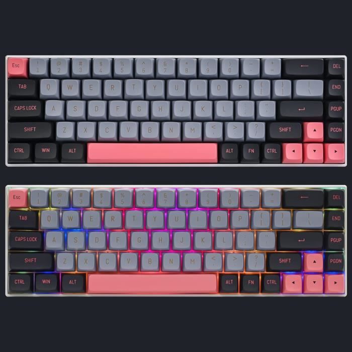 8008 160 Touches Csa Profil Claviers Pbt Key Cap Set Avec Barre D ...