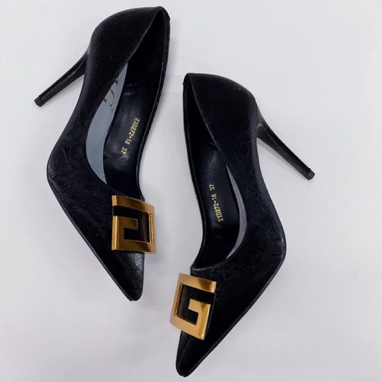 Escarpins - Talons hauts - Femme - Stiletto - Bout pointu - Boucle en ...