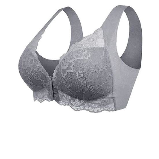 Sora Bra for Older Women Front Closure,5D Shaping Push Up Seamless No ...