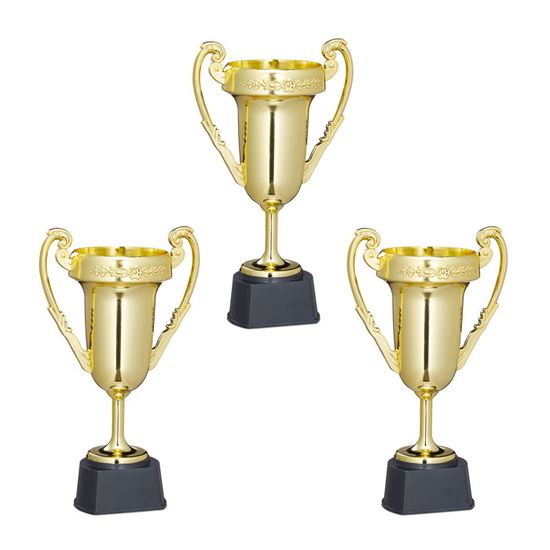 Lot de 6 trophées en doré - 10036592-0 - Cdiscount