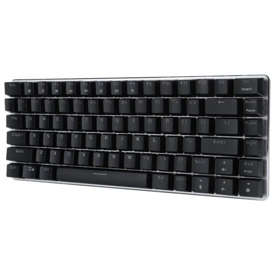 Tbest Clavier mécanique AJAZZ AK33 AJAZZ AK33 Clavier Mécanique de Jeu Lumineux RVB Noir ...