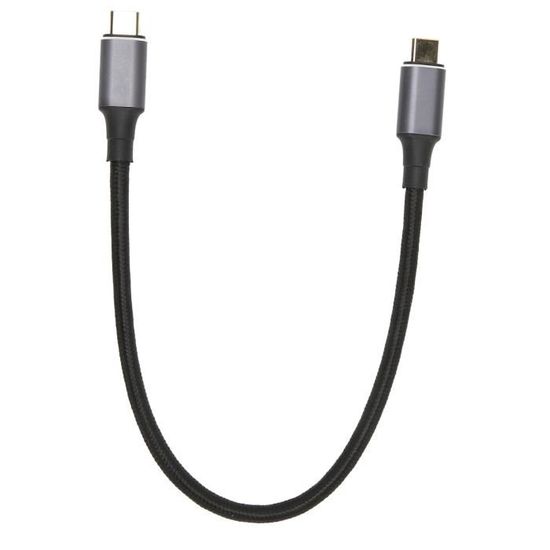 Câble d'extension Type C - TMISHION - 30 cm - HD 8K - Plug and Play ...