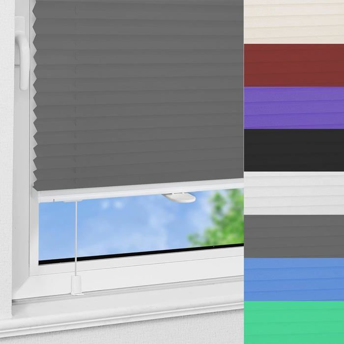 Store Plissé Occultant 40 X 40 Cm Thermique Volet Roulant Occultant Et ...
