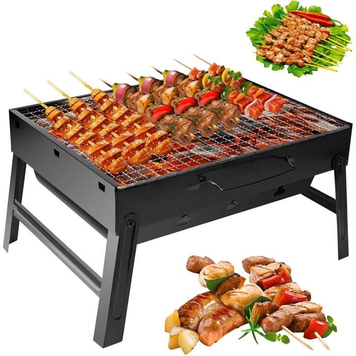 YSFMODE-Mini Portable Barbecue,Pliable Barbecue,Barbecue De Table ...