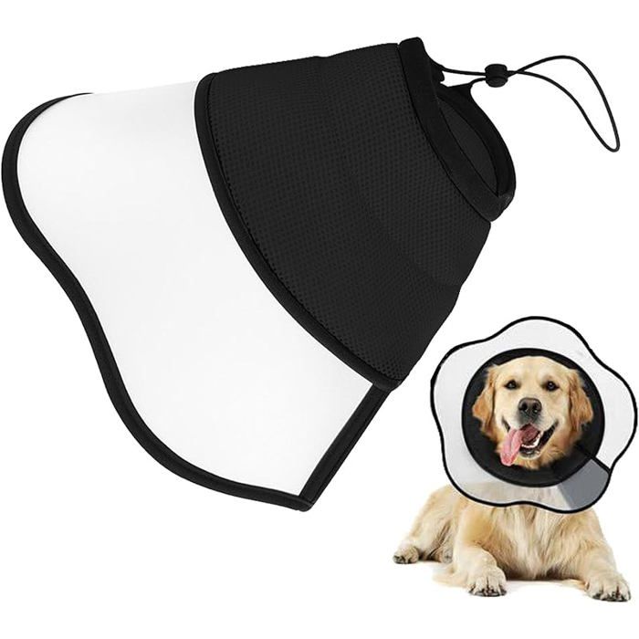 Collerette pour Chien, Anti-Morsure Protection Cône Collerettes pour ...