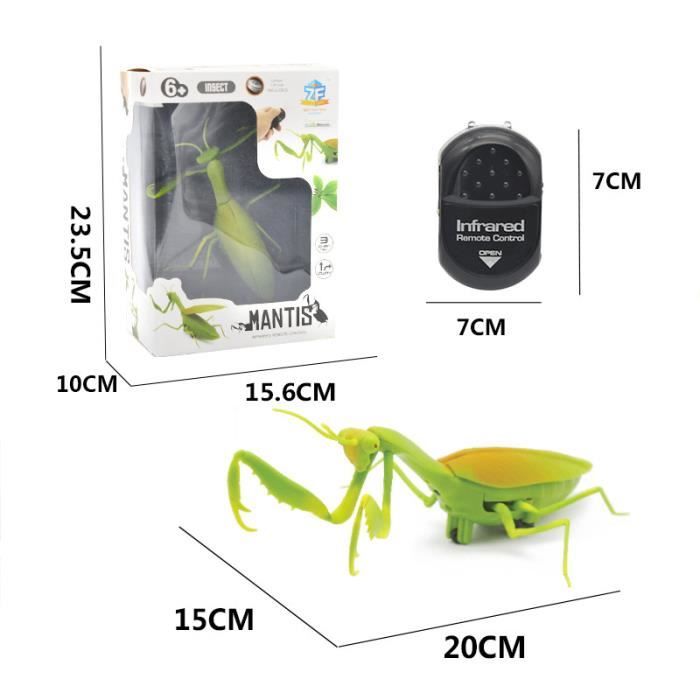 Tapez 8-Jouets'insectes animaux RC infrarouges pour enfants, robot ...