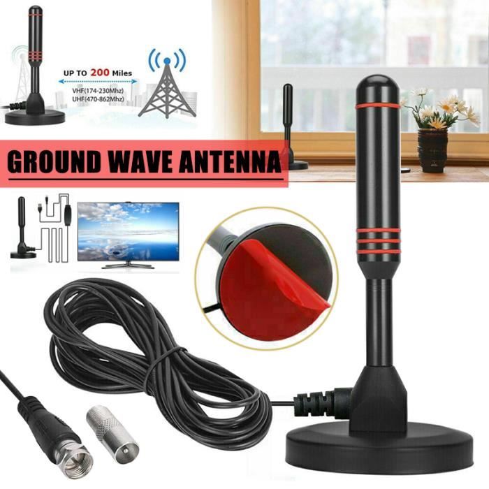 Antenne numérique'intérieur pour télévision hd 4K 1080P, Booster de ...