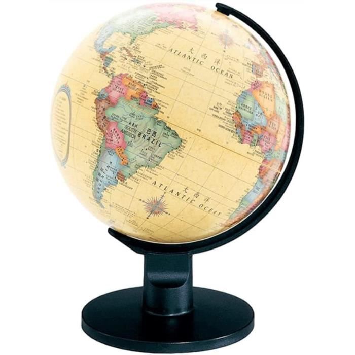 Globe Mini Globe Classique Globe Rotatif À Axe Vertical Globe Terrestre ...