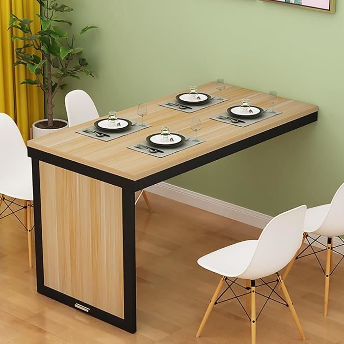Table Murale Rabattable,table Pliante Murale,bureau Mural Rabattable ...
