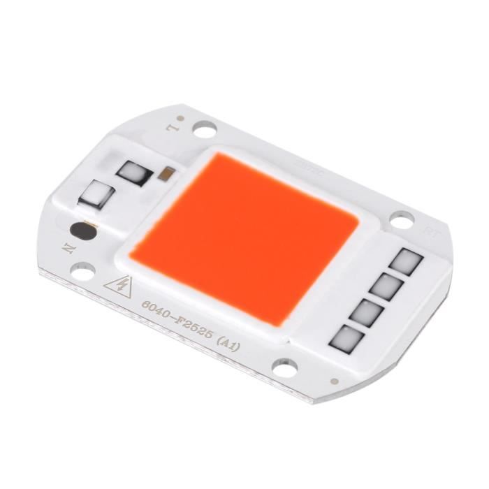 YOSOO Source de lumière à puce COB AC220V 50W 6040 Source de lumière de puce COB convient pour ...