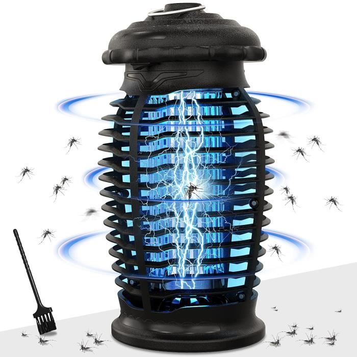 Electric Insect Killer 15W, 4200v haute puissance, Anti-moustique à 360 ...