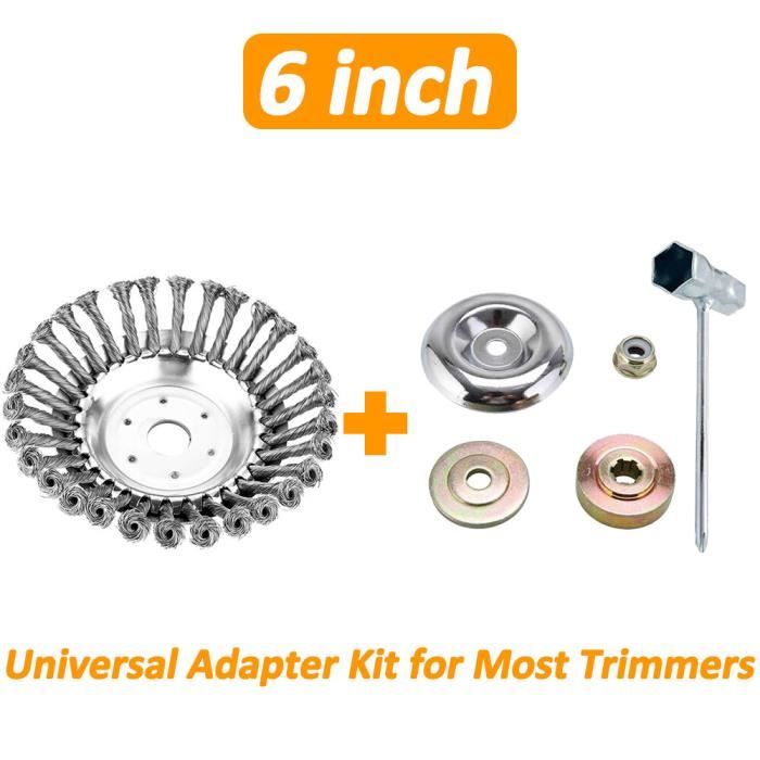 Tondeuse,Tête de Coupe Herbe de Jardin sans Fil en Acier pour Tondre le ...