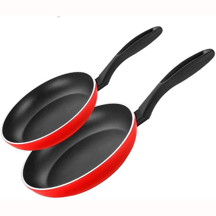 Set de 2 Poêles à Frire Induction 20-24cm Aluminium Forgé, Antiadhésif sans PFOA FAGOR Maxima ...
