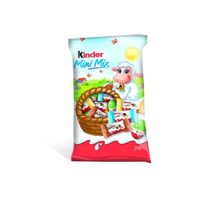 KINDER Mini Mix sachet chocolat -54g - Cdiscount