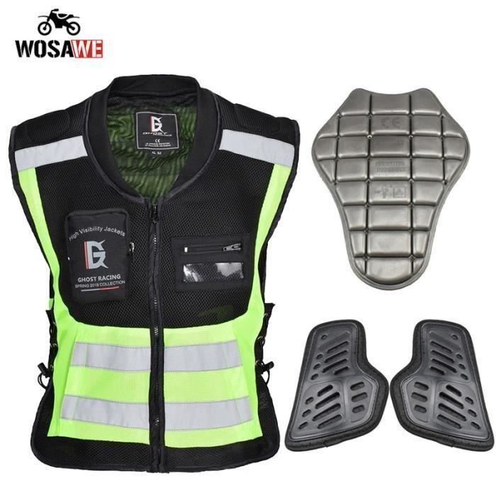 GHOST RACING Gilet de motocross Équipement de protection Blouson de ...