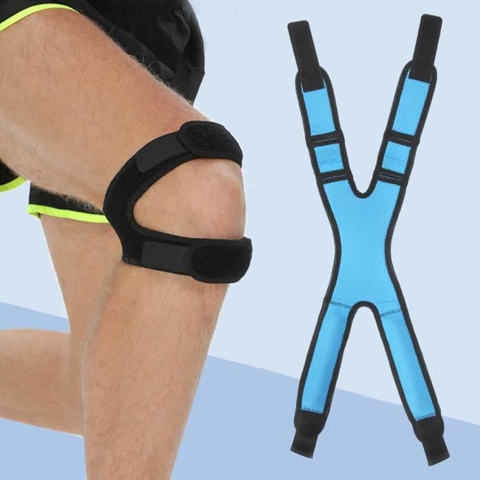 CHE Genouillère Support de genou élastique réglable Compression Brace ...