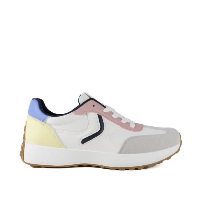 MARIA BARCELO - BASKET MULTICOLORE Bleu - Cdiscount Chaussures
