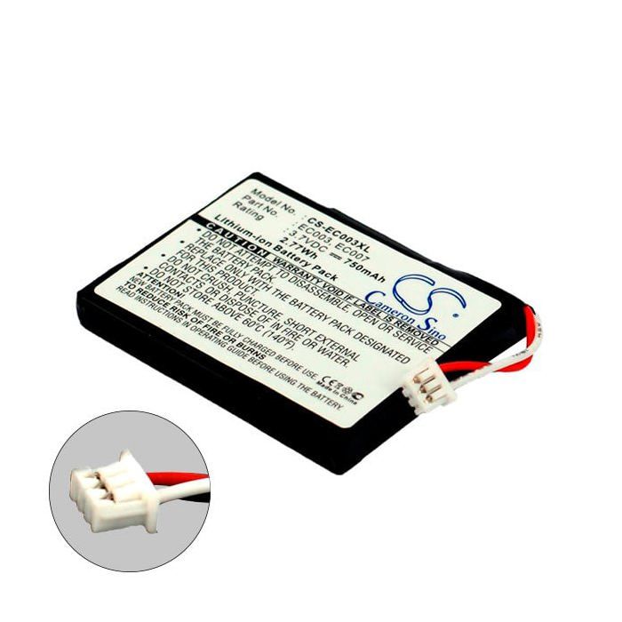 NX - Batterie MP3/MP4/Multimédia 3.7V 750mAh - EC003;EC007;EA-MP04-NX - Cdiscount TV Son Photo