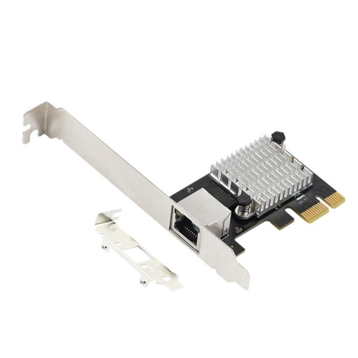 Carte RéSeau Filaire PCI-E Vers Gigabit RJ45 PCI-Express Vers ...